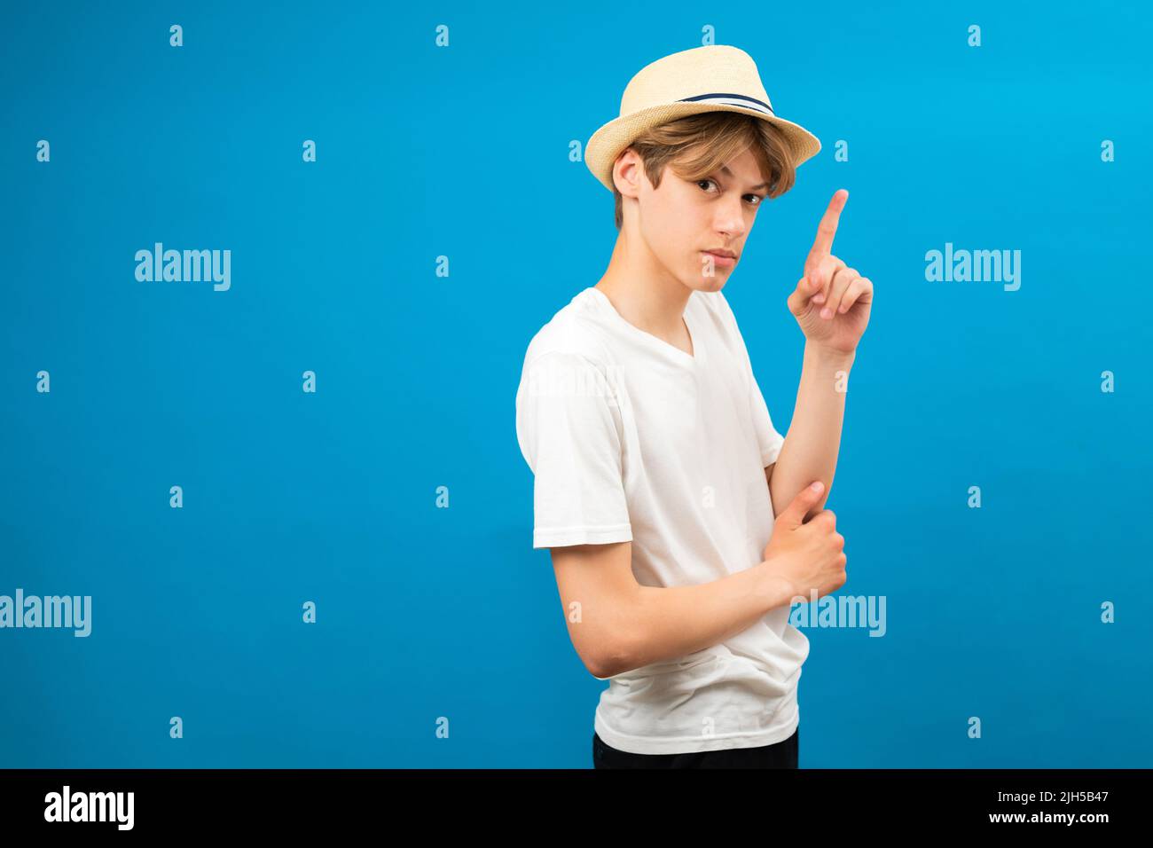 Cute Blonde 18 Year Old Boy With Beanie