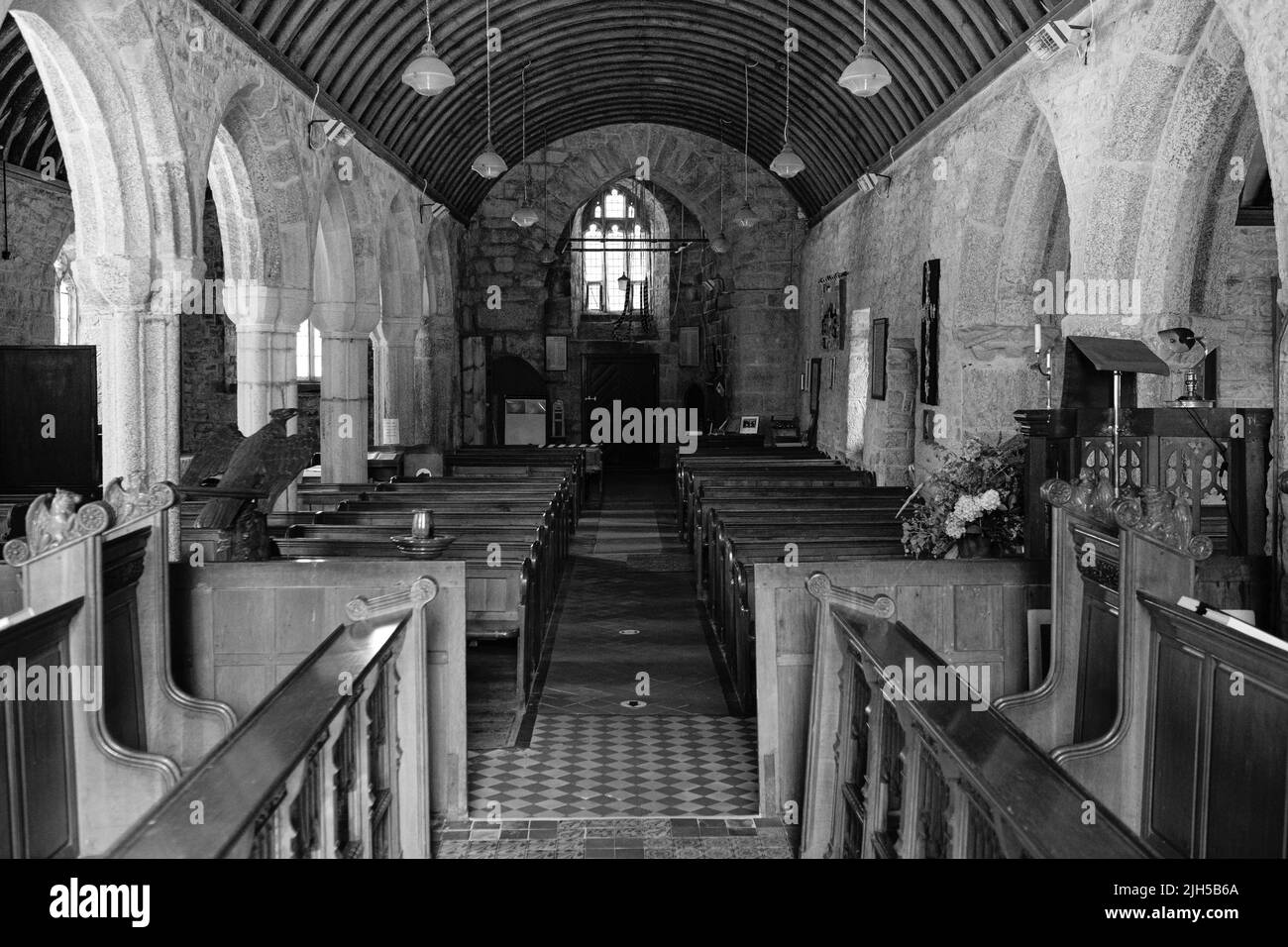 Wendron: St Wendrona Parish Church, Cornwall Stock Photo - Alamy