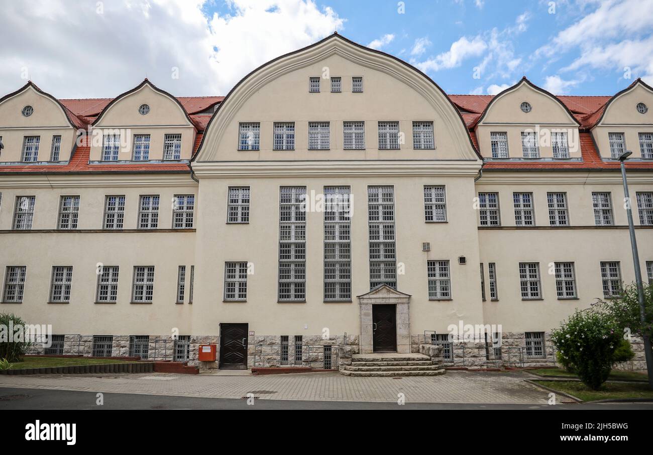 Leipzig, Germany. 15th July, 2022. The 110-year-old detention hospital ...