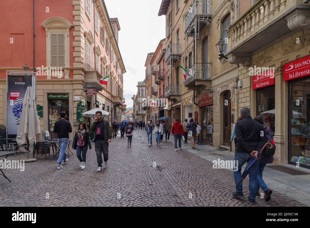 Alba old town historical center hi-res stock photography and images - Alamy