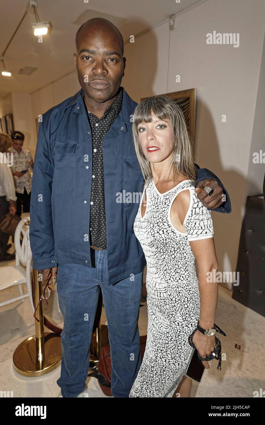 Paris, France. 6th July, 2022. Thierry Laromaniere and Isadora Spacagna ...