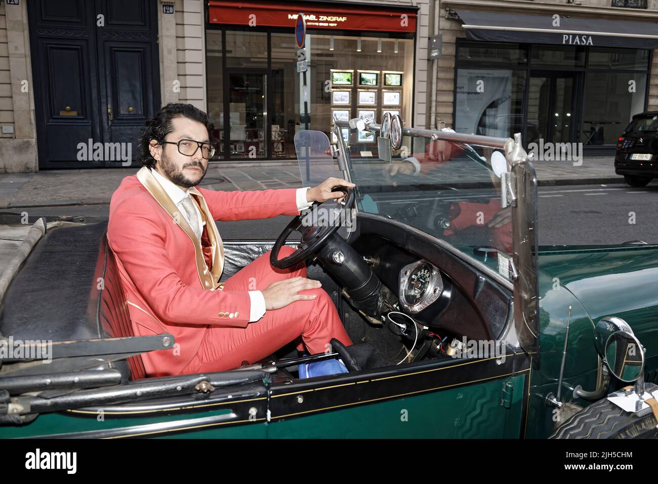 Paris, France. 6th July, 2022. Enzo Malone attends the Anggy Haif ...