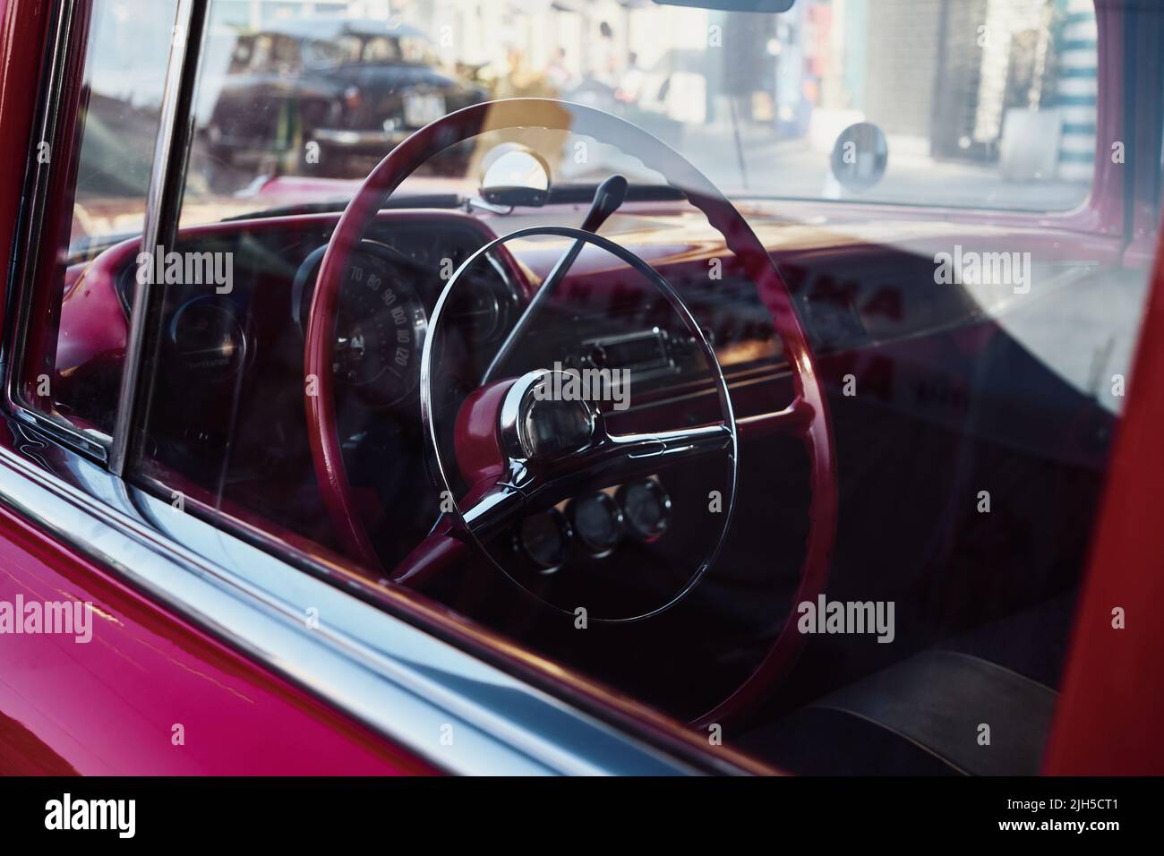 Rally car race cockpit hi-res stock photography and images - Alamy