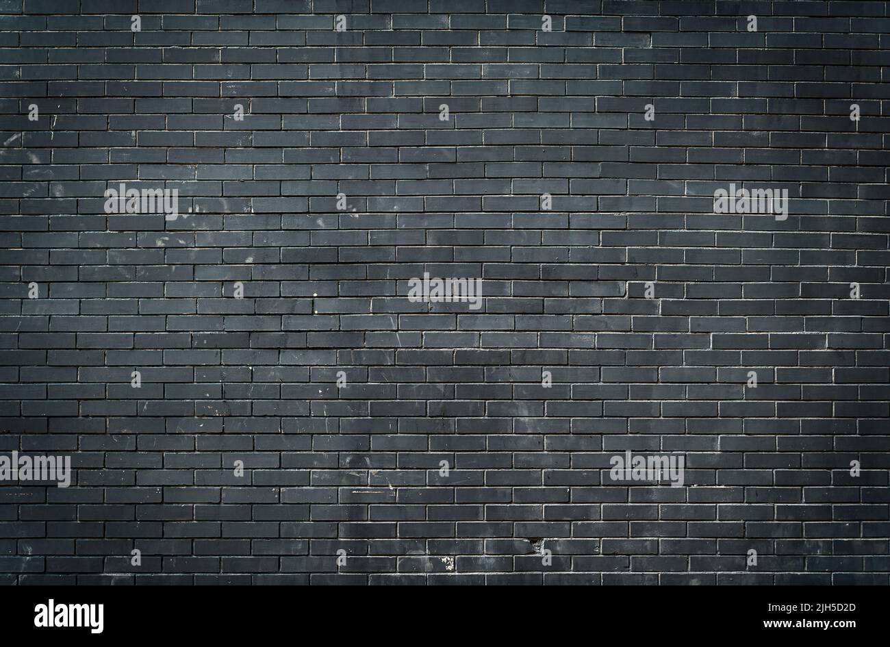 Black brick wall background. Dark brickwork. Copy space. High quality ...