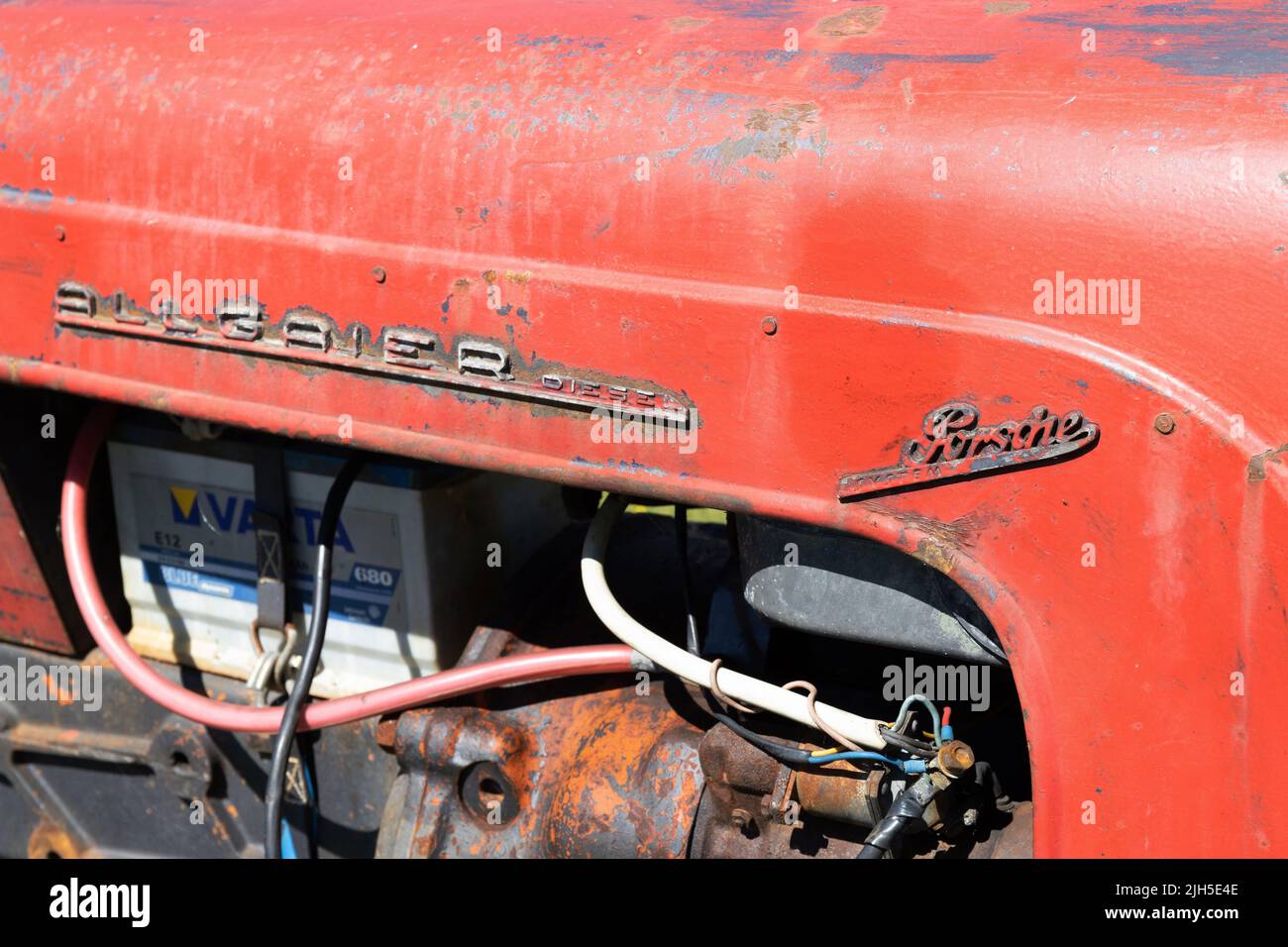 Porsche allgaier tractor hi-res stock photography and images - Alamy