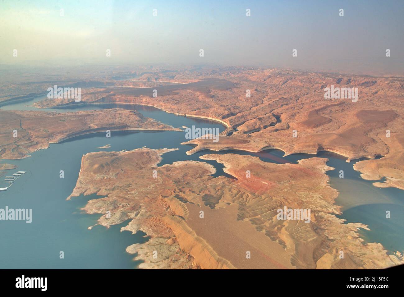 Aerial view of lake powell hi-res stock photography and images - Alamy