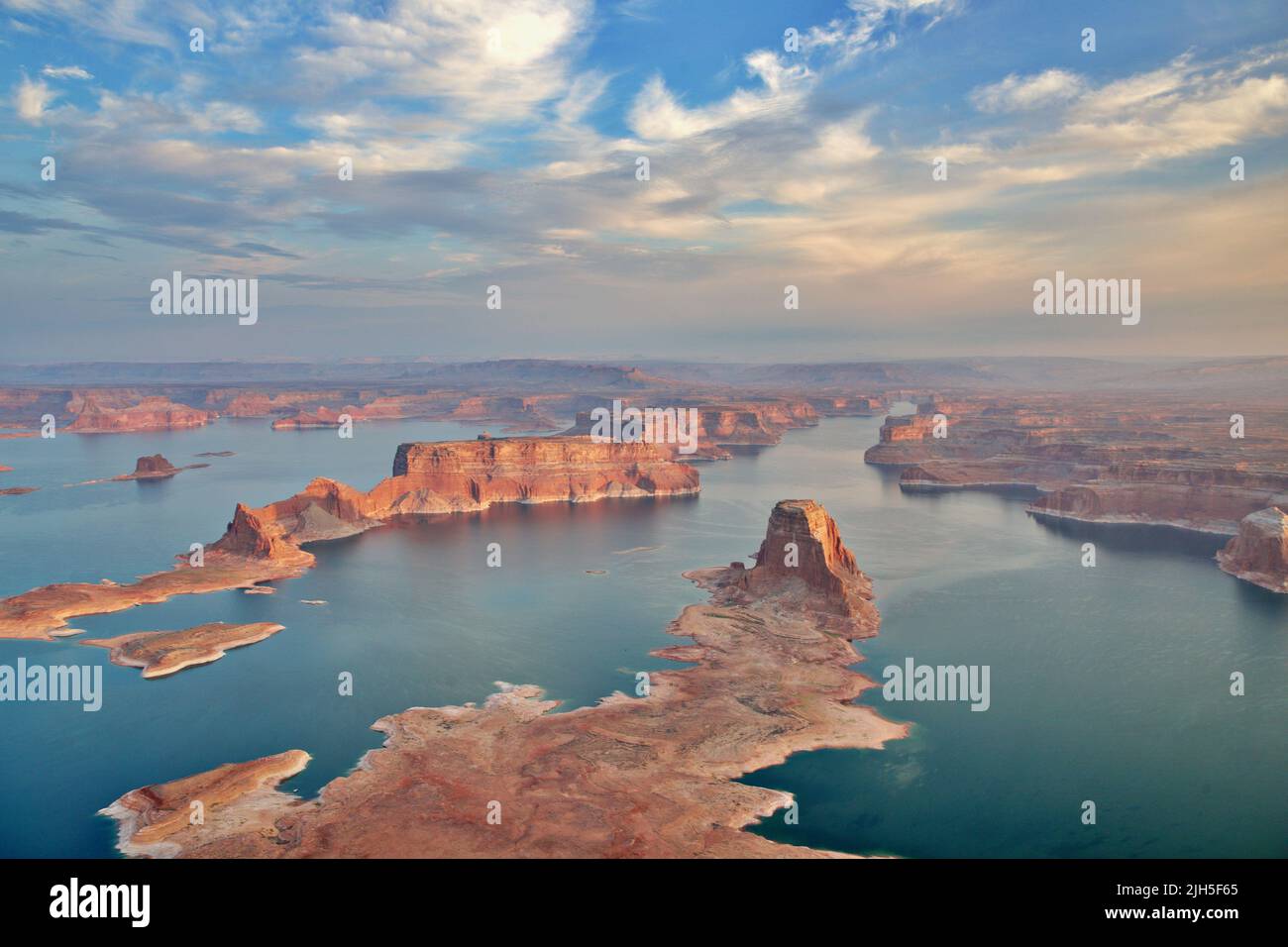 Aerial view of lake powell hi-res stock photography and images - Alamy