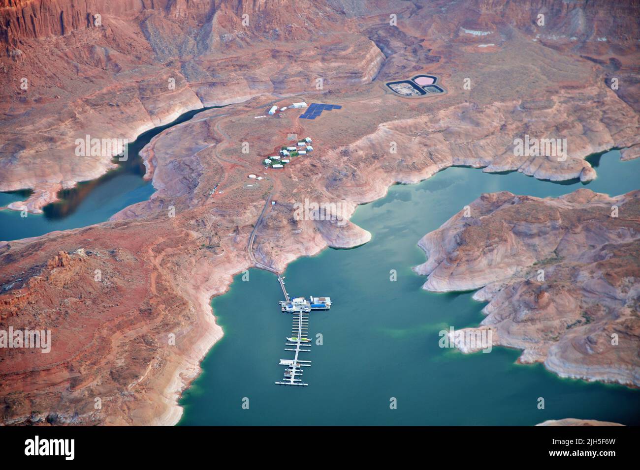 Aerial view of lake powell hi-res stock photography and images - Alamy