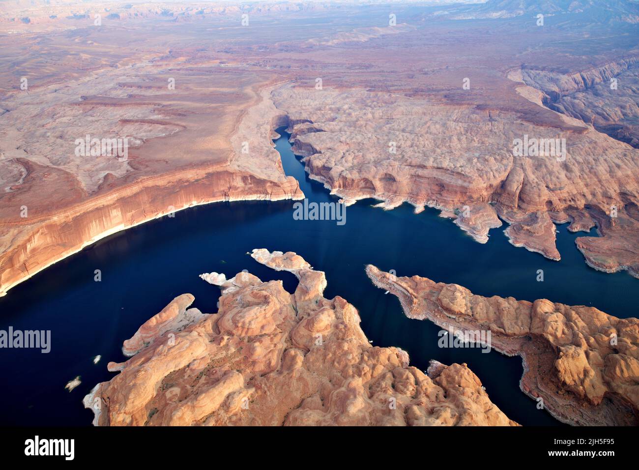 Aerial view of lake powell hi-res stock photography and images - Alamy