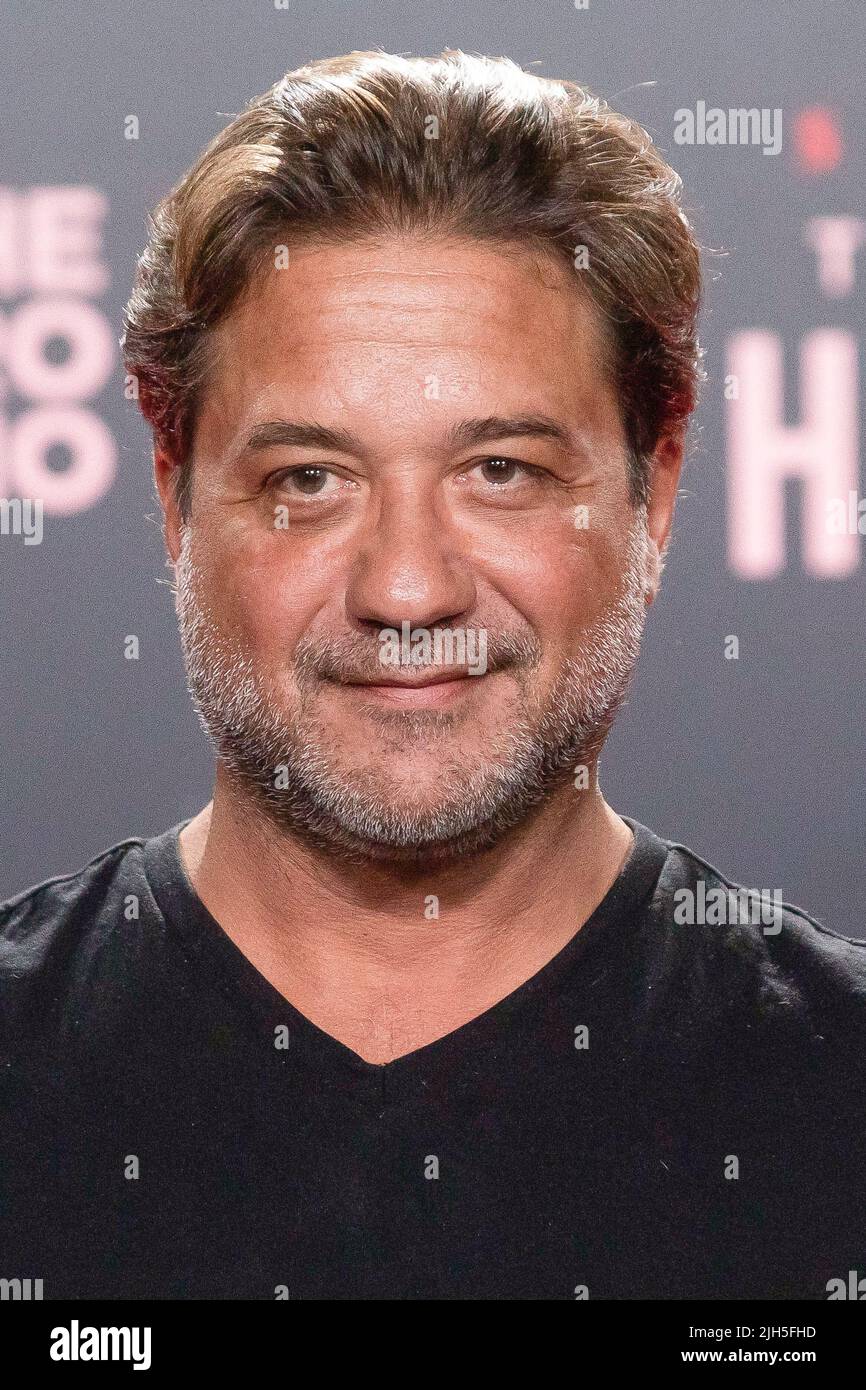 Enrique Arce attends 'The Head' photocall at Adisar Studios in Madrid ...