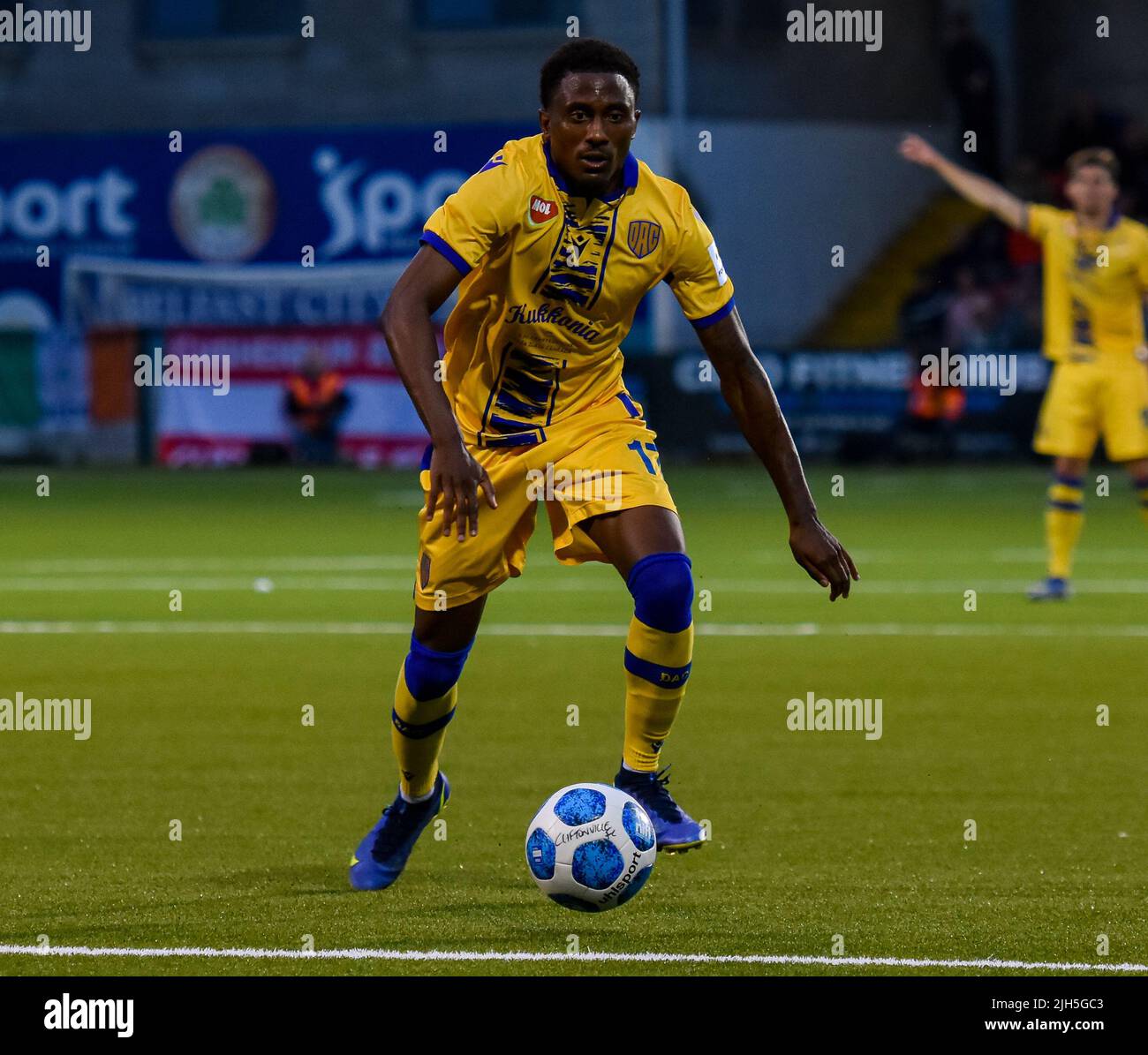 Cliftonville Vs DAC 1904 - UEFA Europa Conference League Stock Photo ...