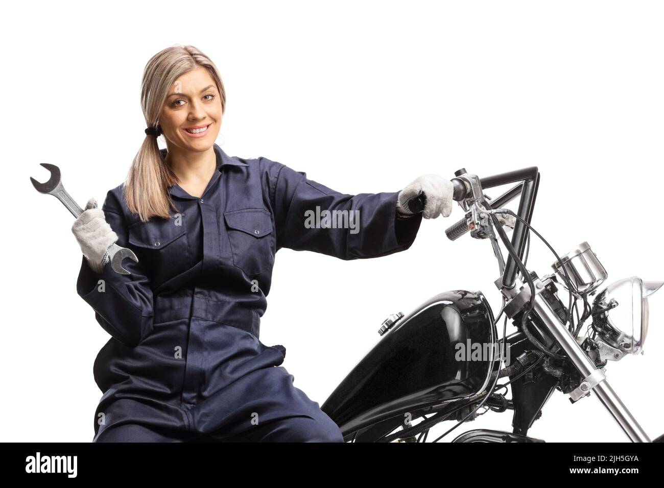Motorcycle uniform hi-res stock photography and images - Alamy
