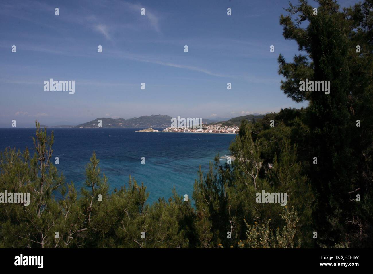 Kokkari village, samos hi-res stock photography and images - Alamy