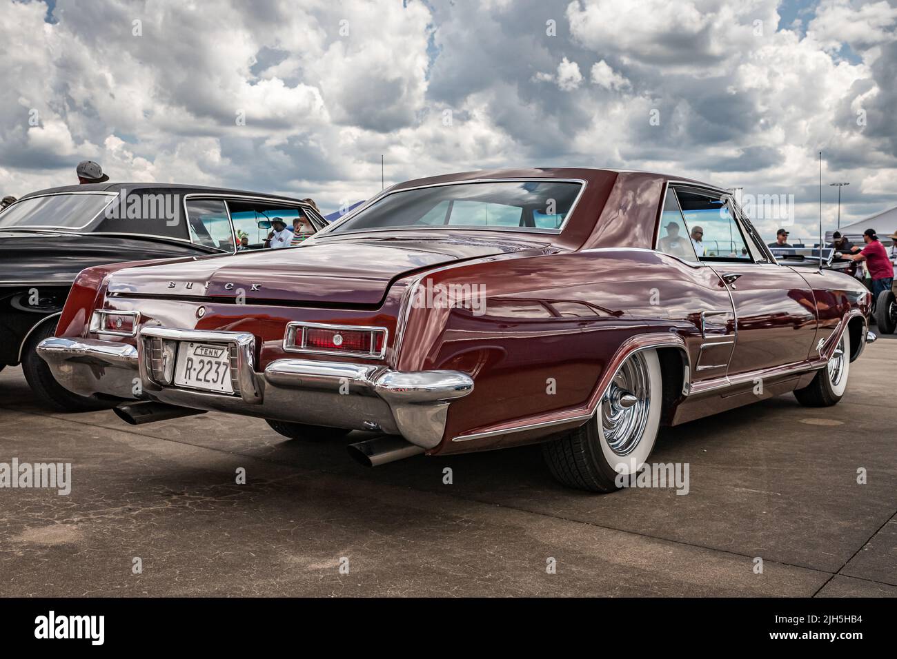 Lebanon, TN - May 14, 2022: Low perspective rear corner view of a 1963 ...