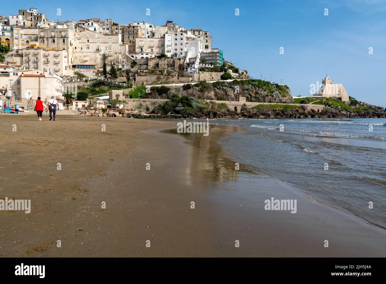 Summer vacation destination on Tyrrhenien sea old village Sperlonga ...