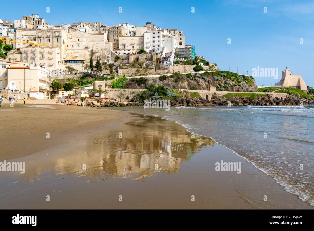 Summer vacation destination on Tyrrhenien sea old village Sperlonga ...