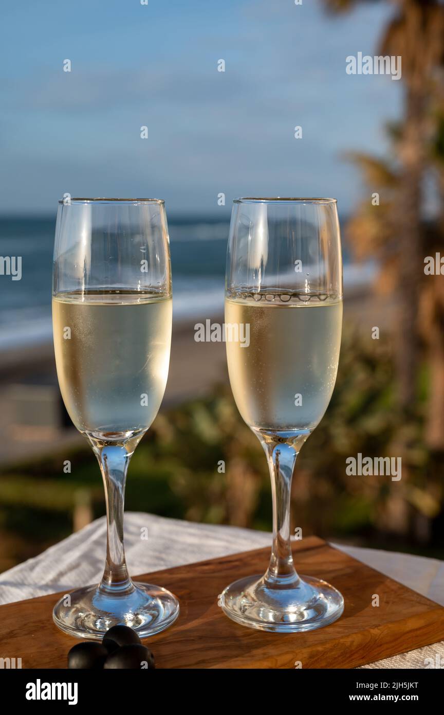 Marbella beach spain drinks hi-res stock photography and images - Alamy