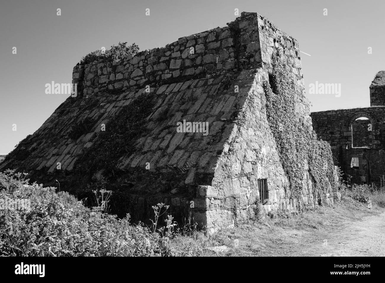 South Wheal Francis Mine, Cornwall Stock Photo - Alamy