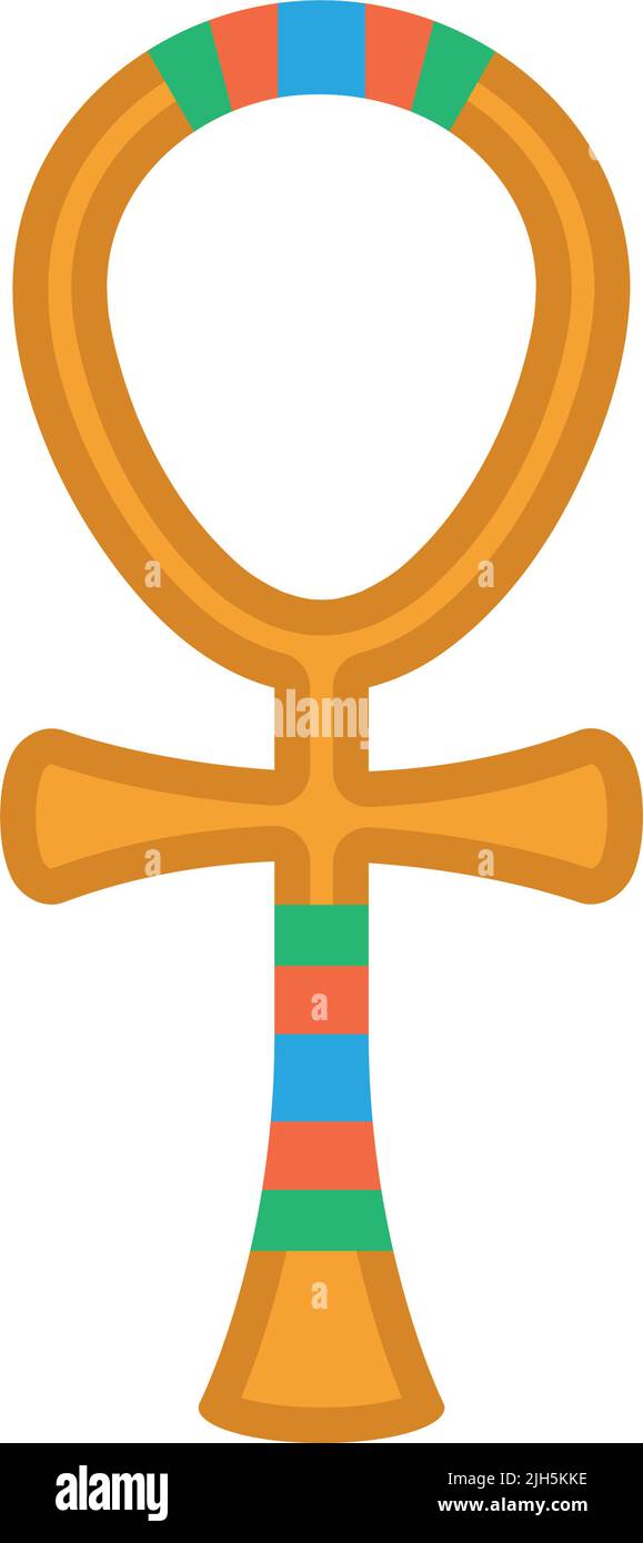 Ankh egyptian cross culture Cut Out Stock Images & Pictures - Alamy