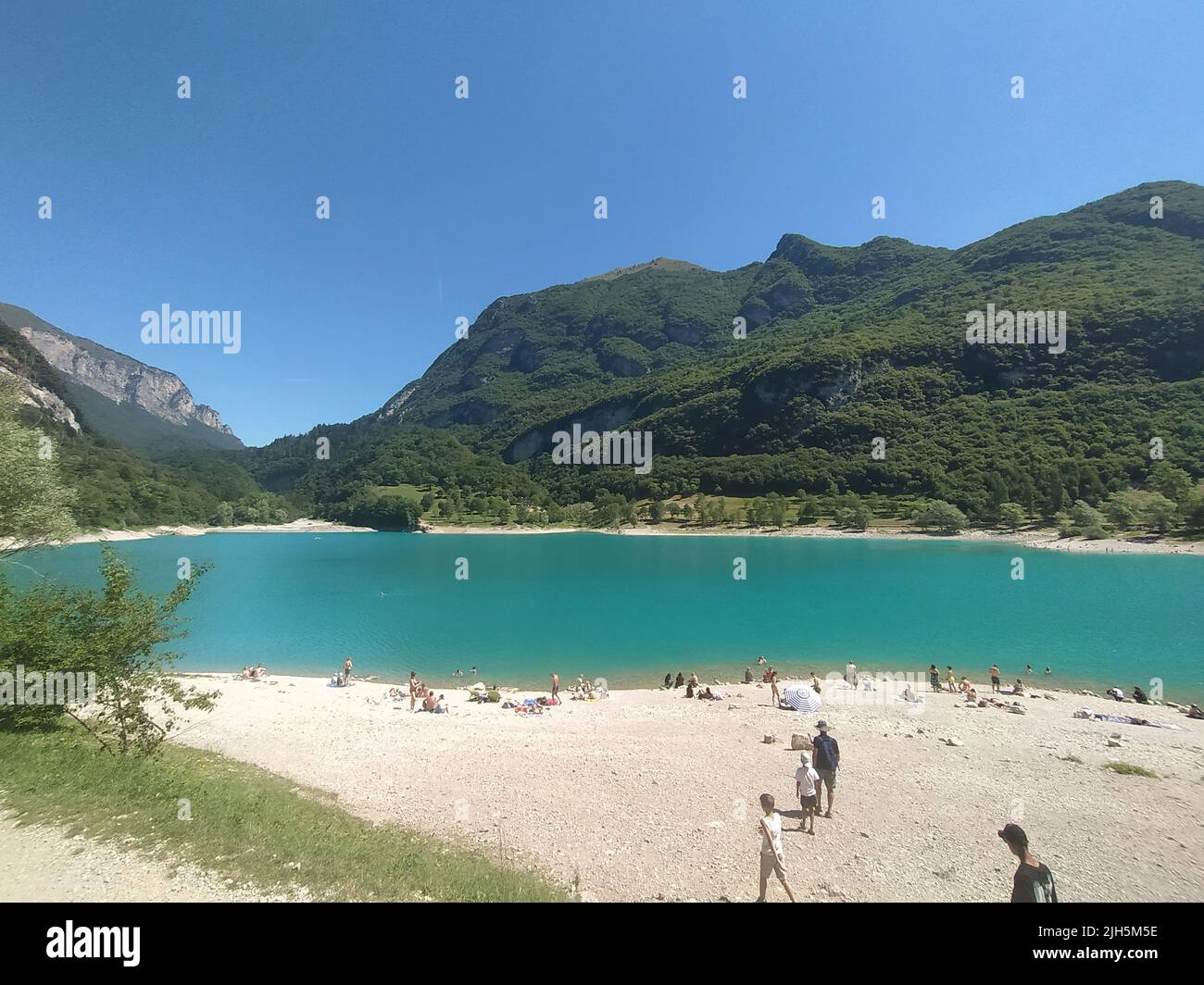 Tenno Lake in Trentino, Italy Stock Photo - Alamy