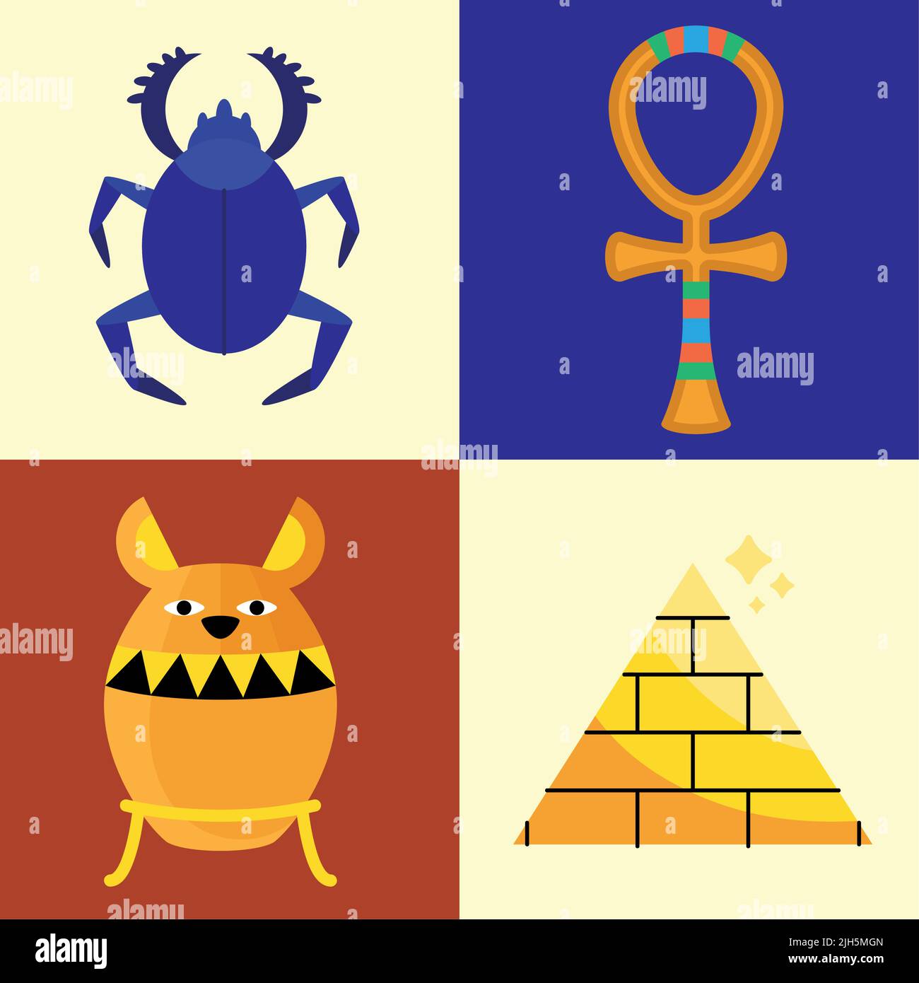 Pyramid of ashes Stock Vector Images - Alamy