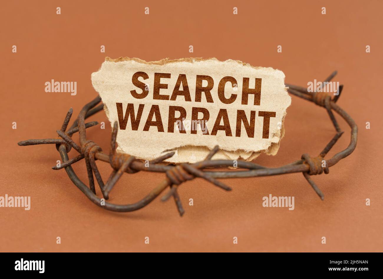 Arrest warrant document hi-res stock photography and images - Alamy