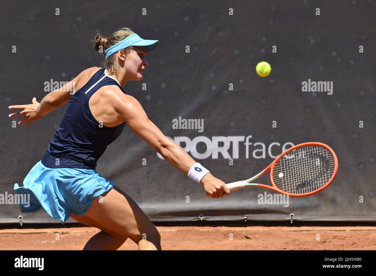 Rome, Italy. 15th July, 2022. Tara Wurth (CRO) vs Elina Avanesyan (RUS ...