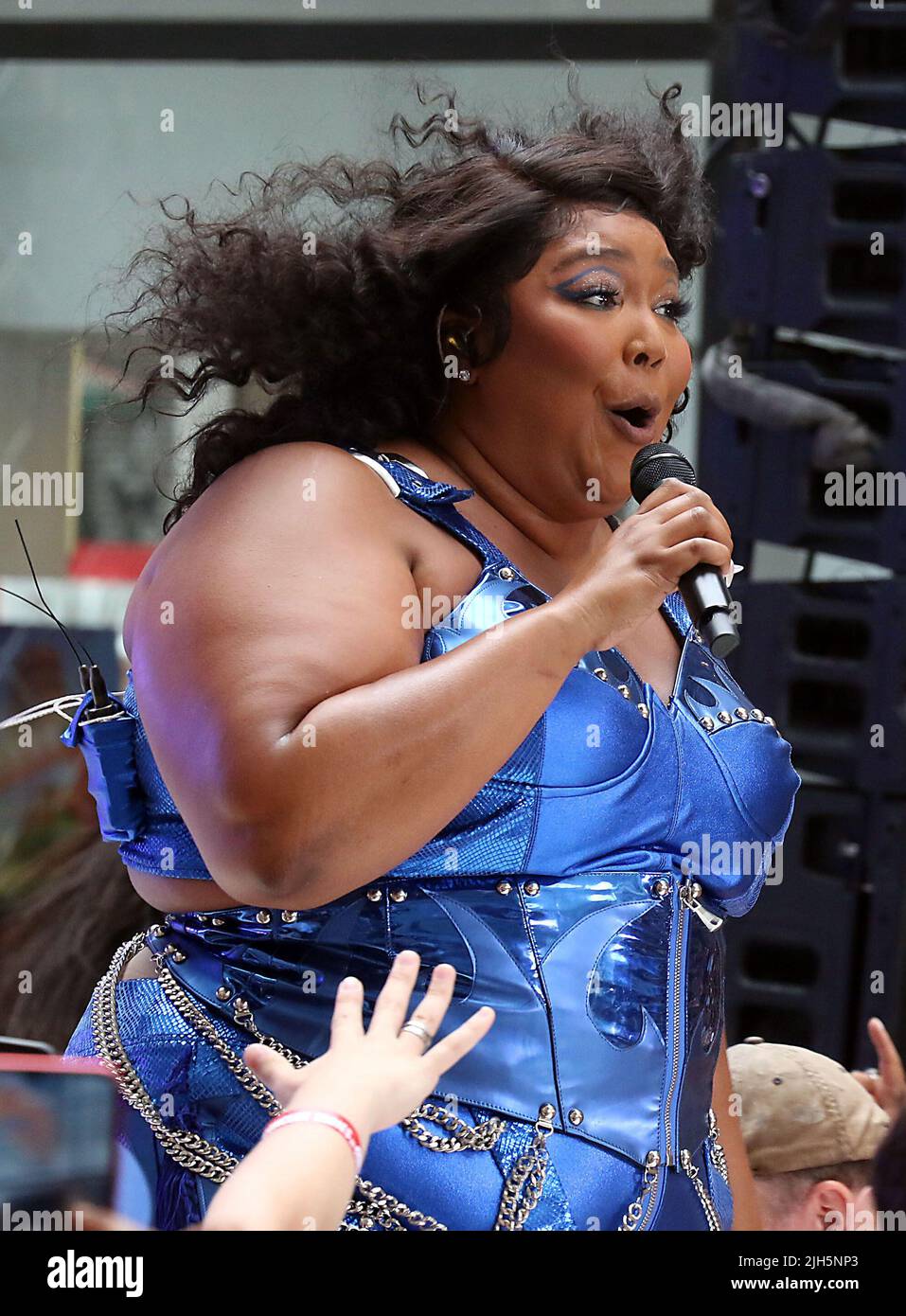 Lizzo Performing On The Today Show -PICTURED: Lizzo -LOCATION: New York ...