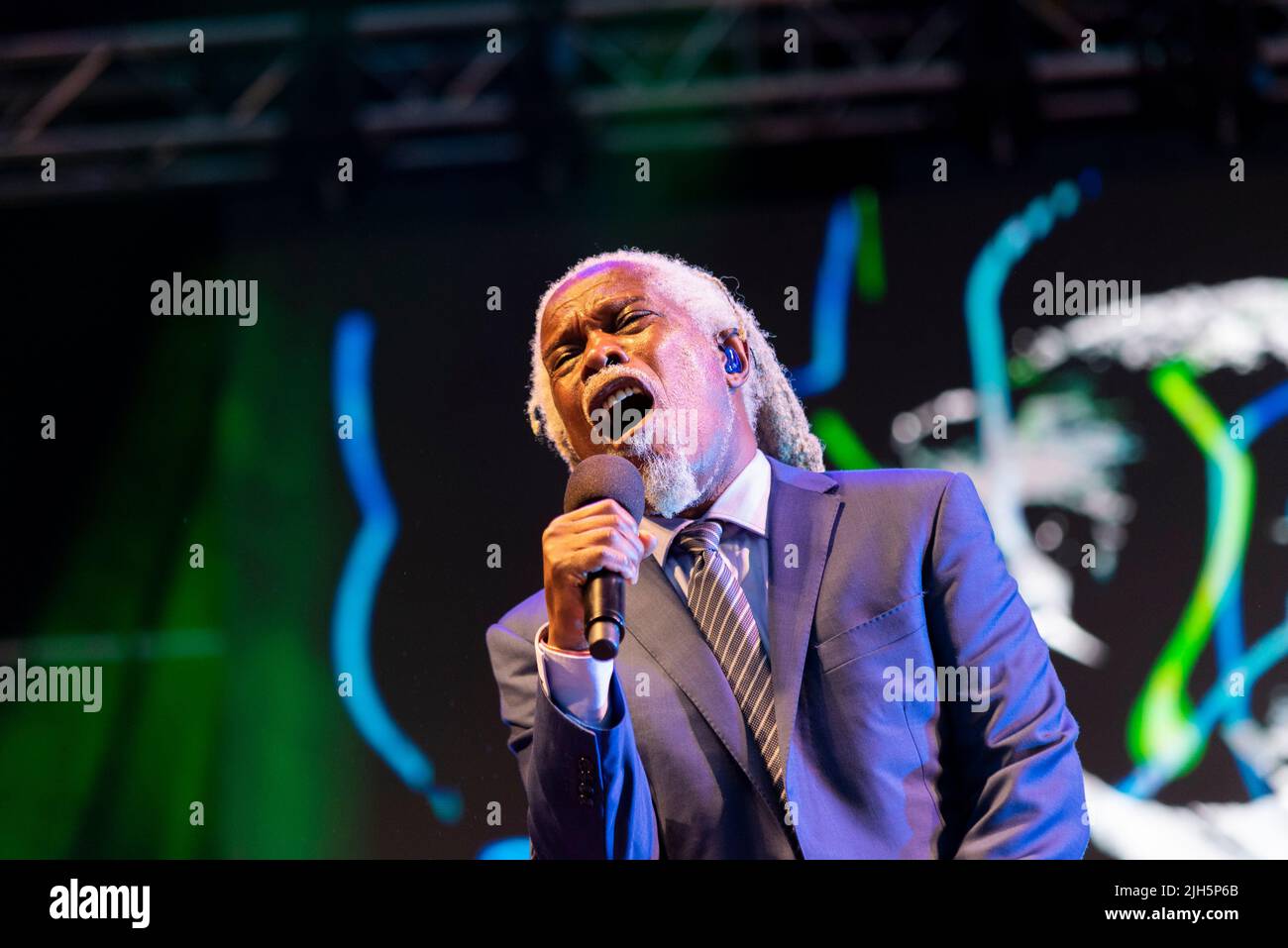 Billy Ocean performing at the Soultasia music festival in Promenade ...