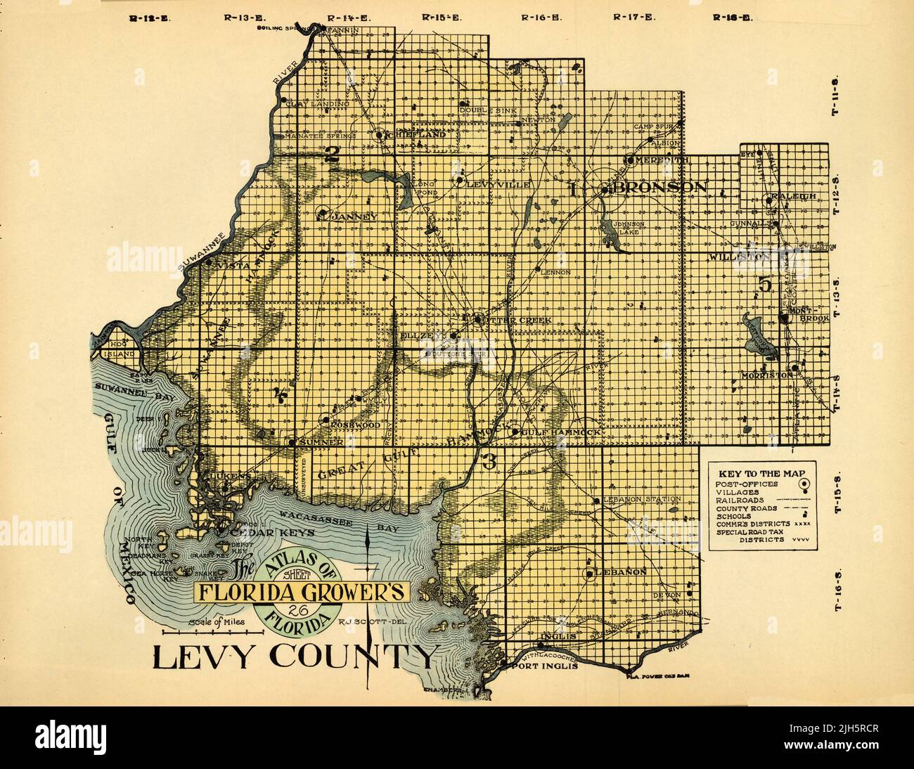 Florida map hi-res stock photography and images - Alamy
