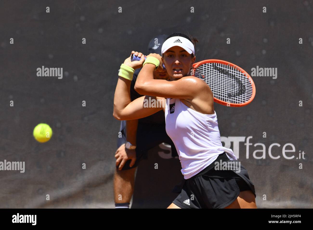 Rome, Italy. 15th July, 2022. Tara Wurth (CRO) vs Elina Avanesyan (RUS ...