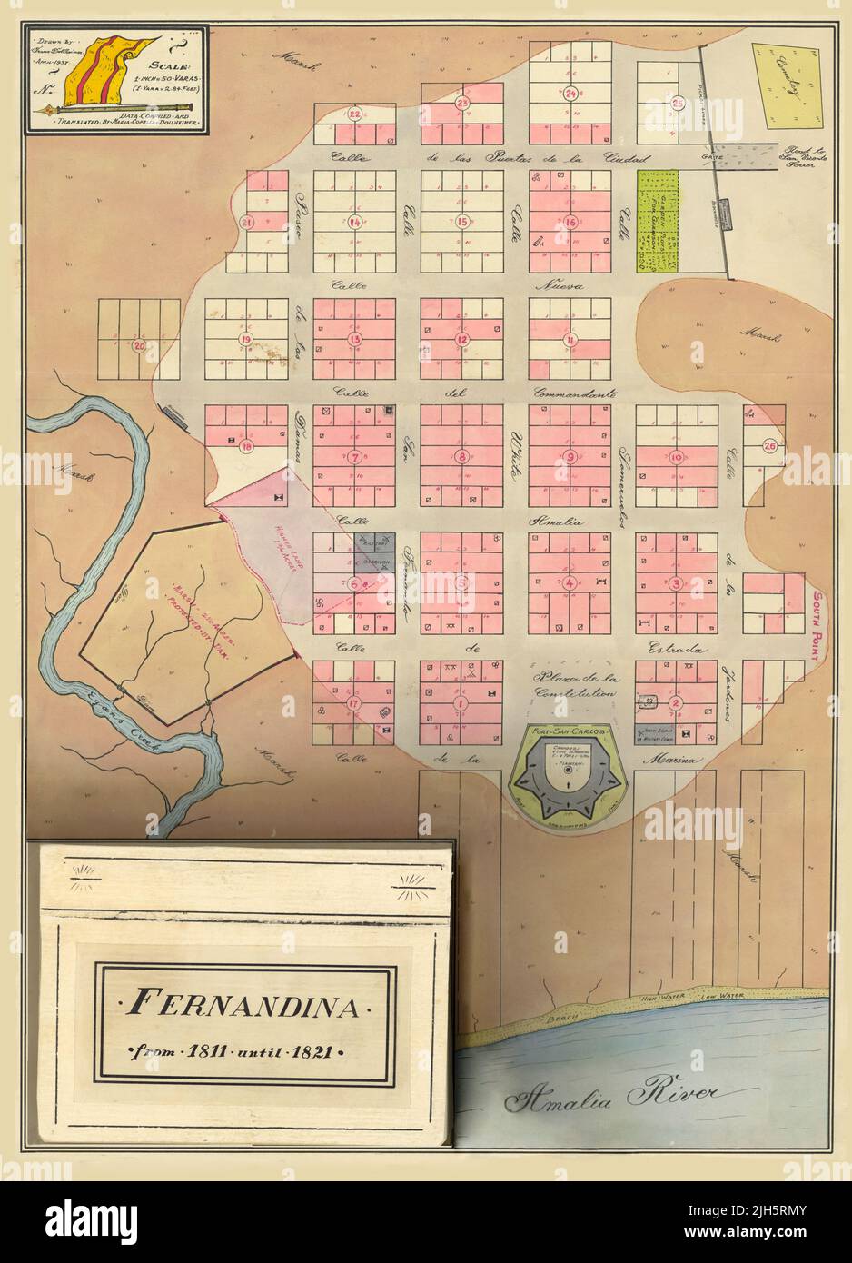 1821 map hi-res stock photography and images - Alamy