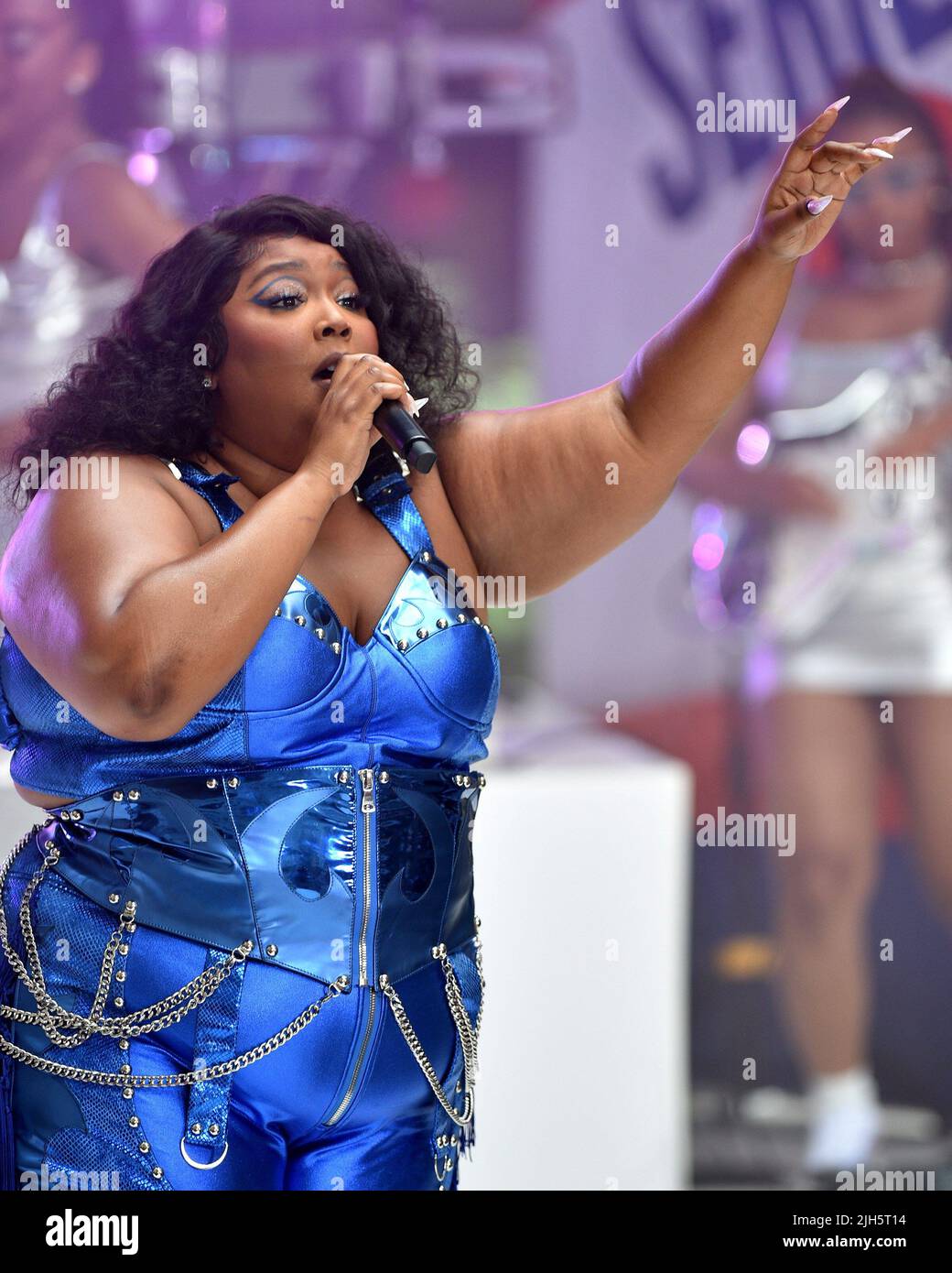 Nbc today show concert series with lizzo hi-res stock photography and ...