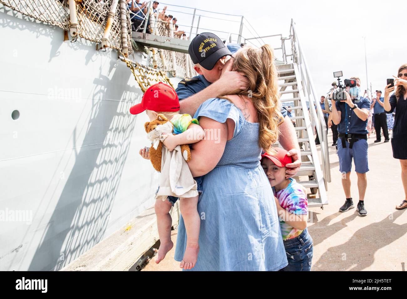 Canada. 15th July, 2022. Sailor First Class Alex Mansfield Sailor First Class Alex Mansfield ...
