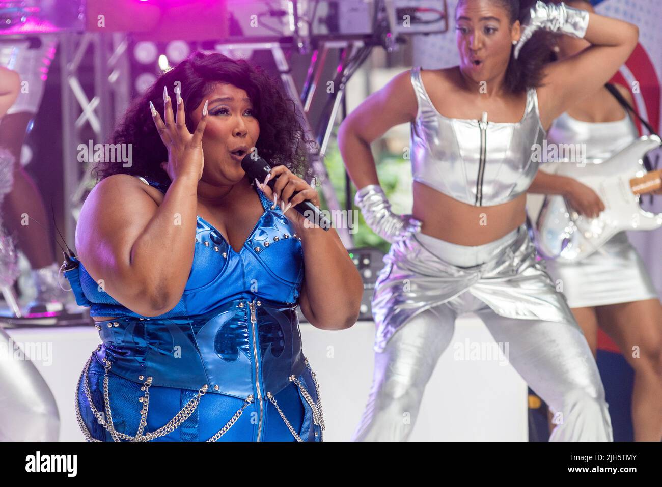 Nbc today show concert series with lizzo hi-res stock photography and ...