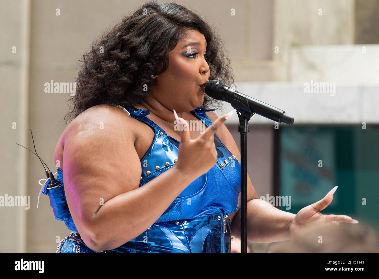 Nbc today show concert series with lizzo hi-res stock photography and ...