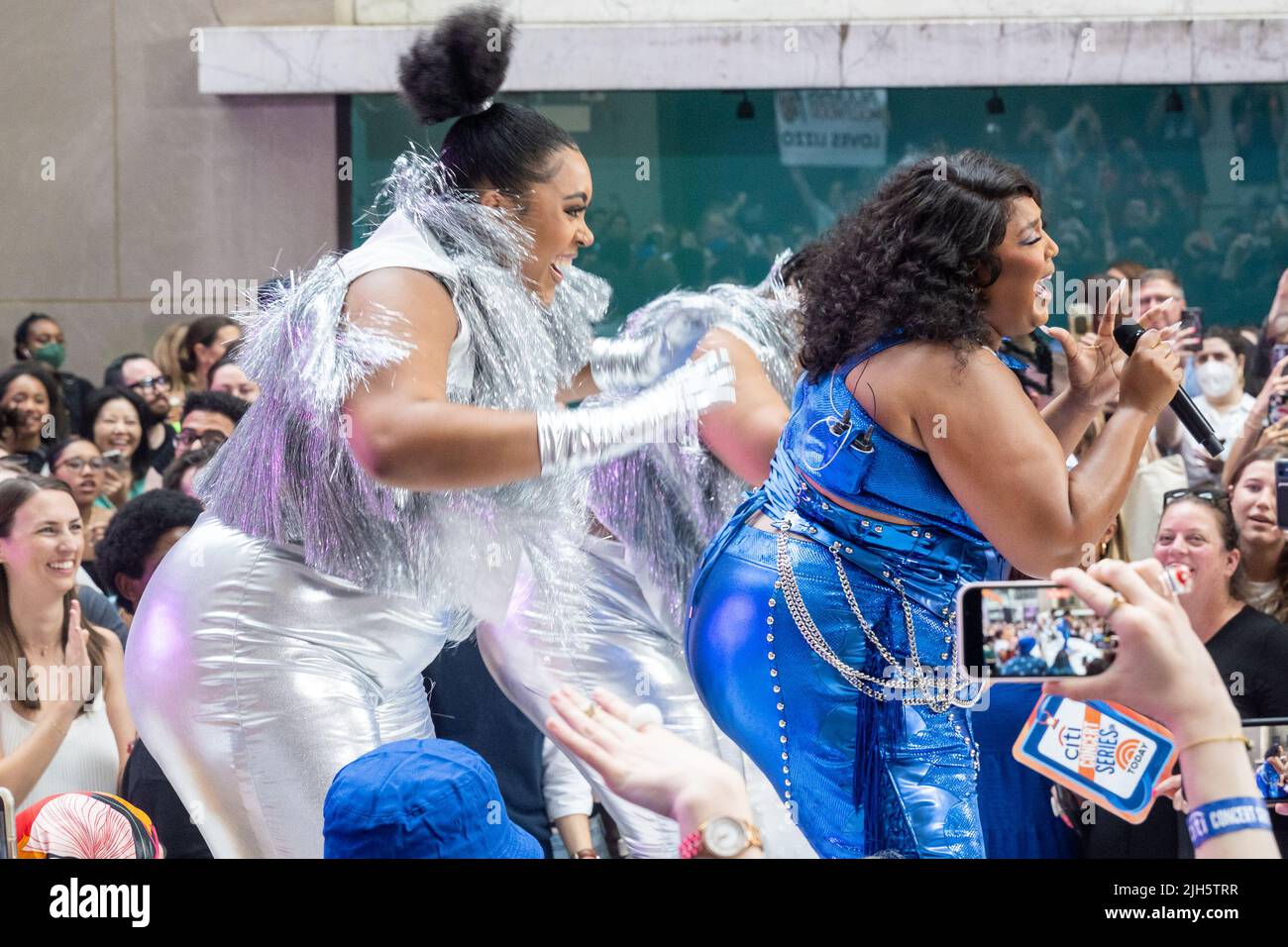 Nbc today show concert series with lizzo hi-res stock photography and ...
