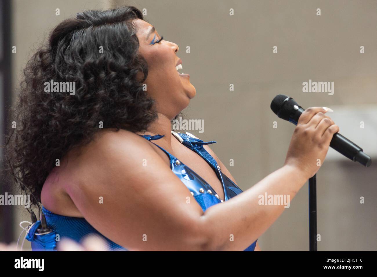 Nbc today show concert series with lizzo hi-res stock photography and ...