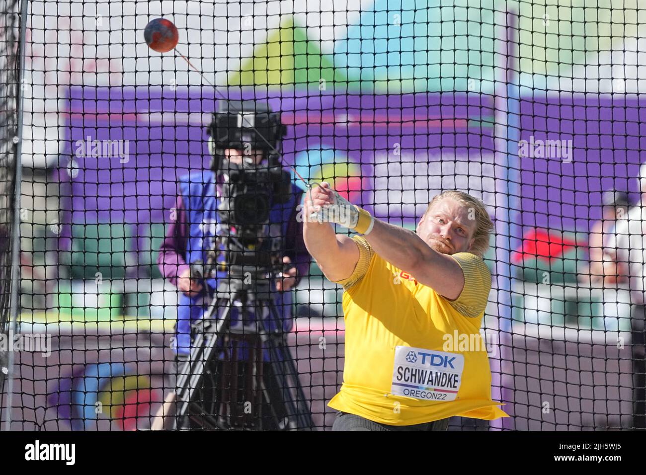 Eugene, USA. 15th July, 2022. Athletics World Championship: Hammer ...