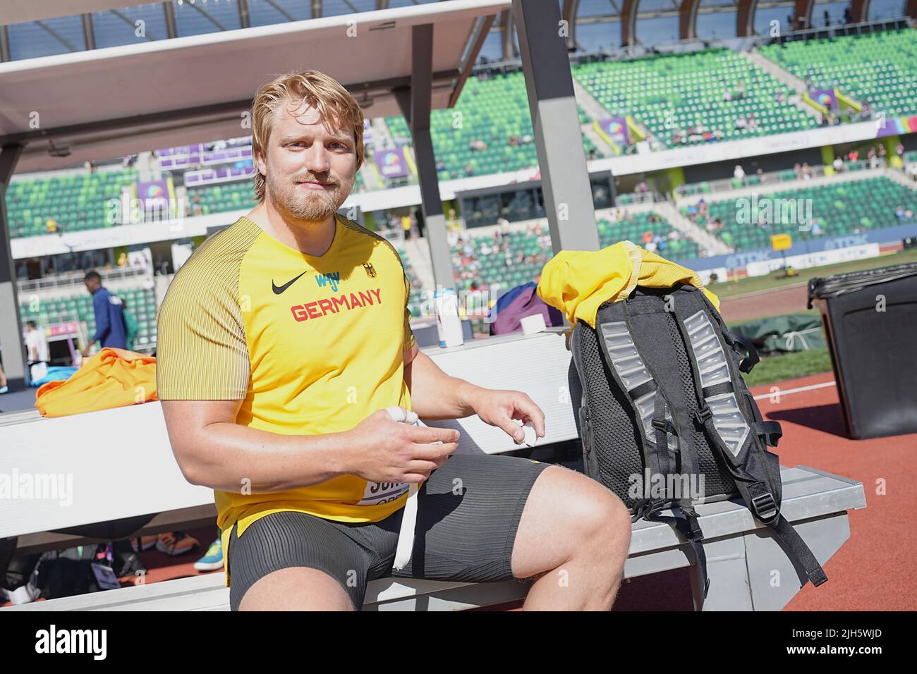 Eugene, USA. 15th July, 2022. Athletics World Championships: hammer ...