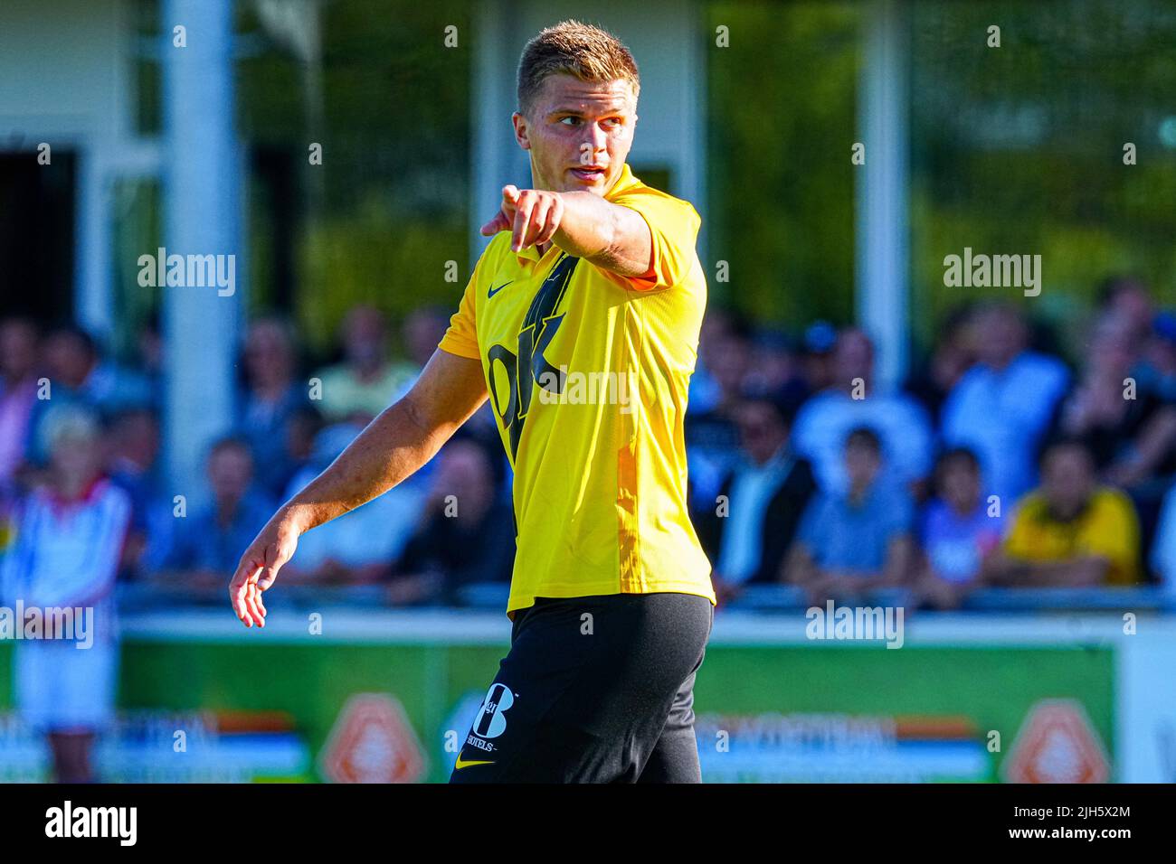 BREDA, NETHERLANDS - JULY 15: Alex Plat of NAC Breda during the pre ...