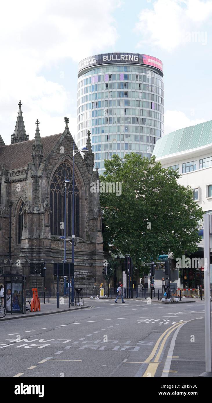 Birmingham bullring tower hi-res stock photography and images - Alamy