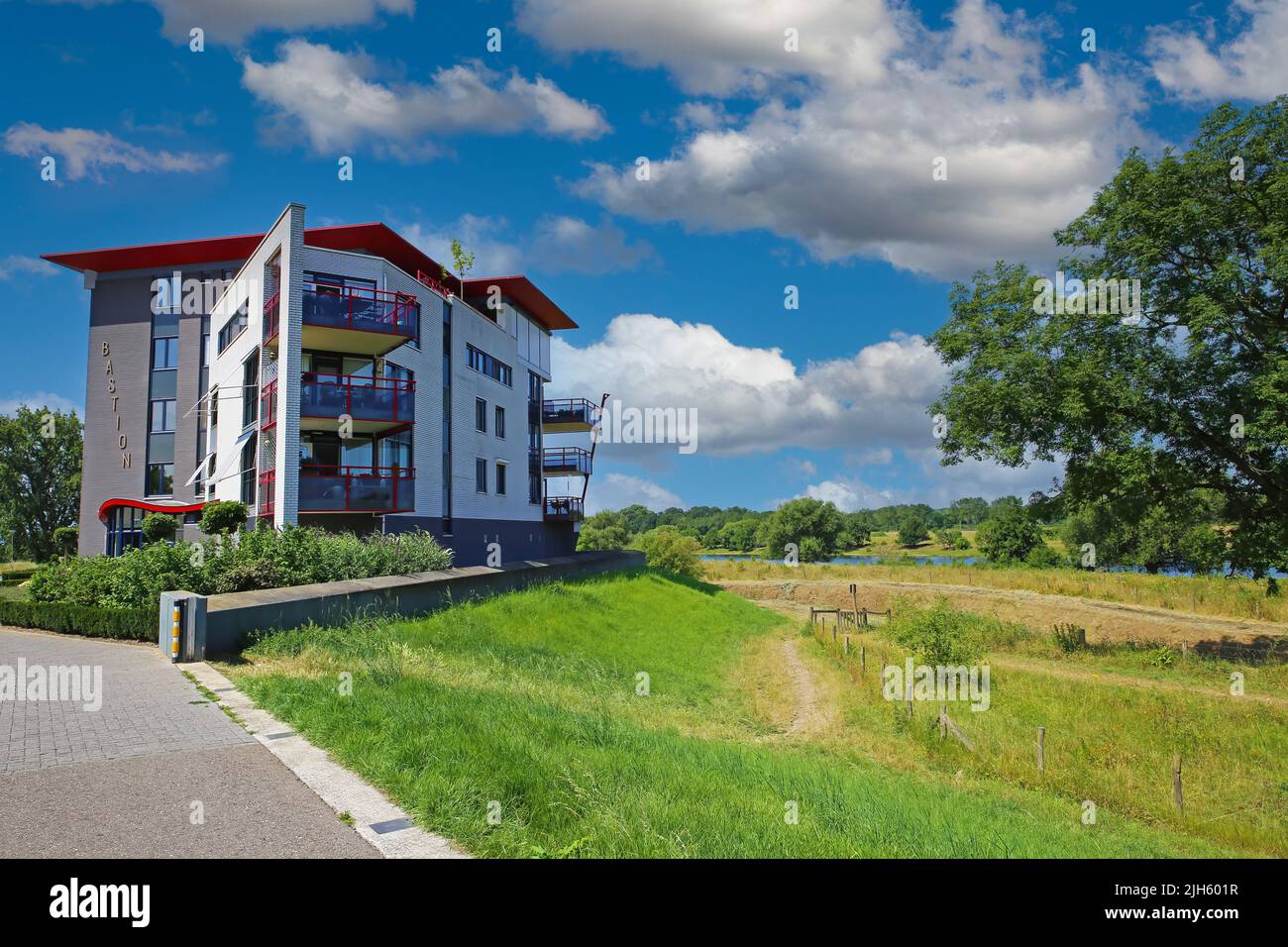 Venlo (Tegelen), Netherlands - July 9. 2022: Beautiful countryside at ...