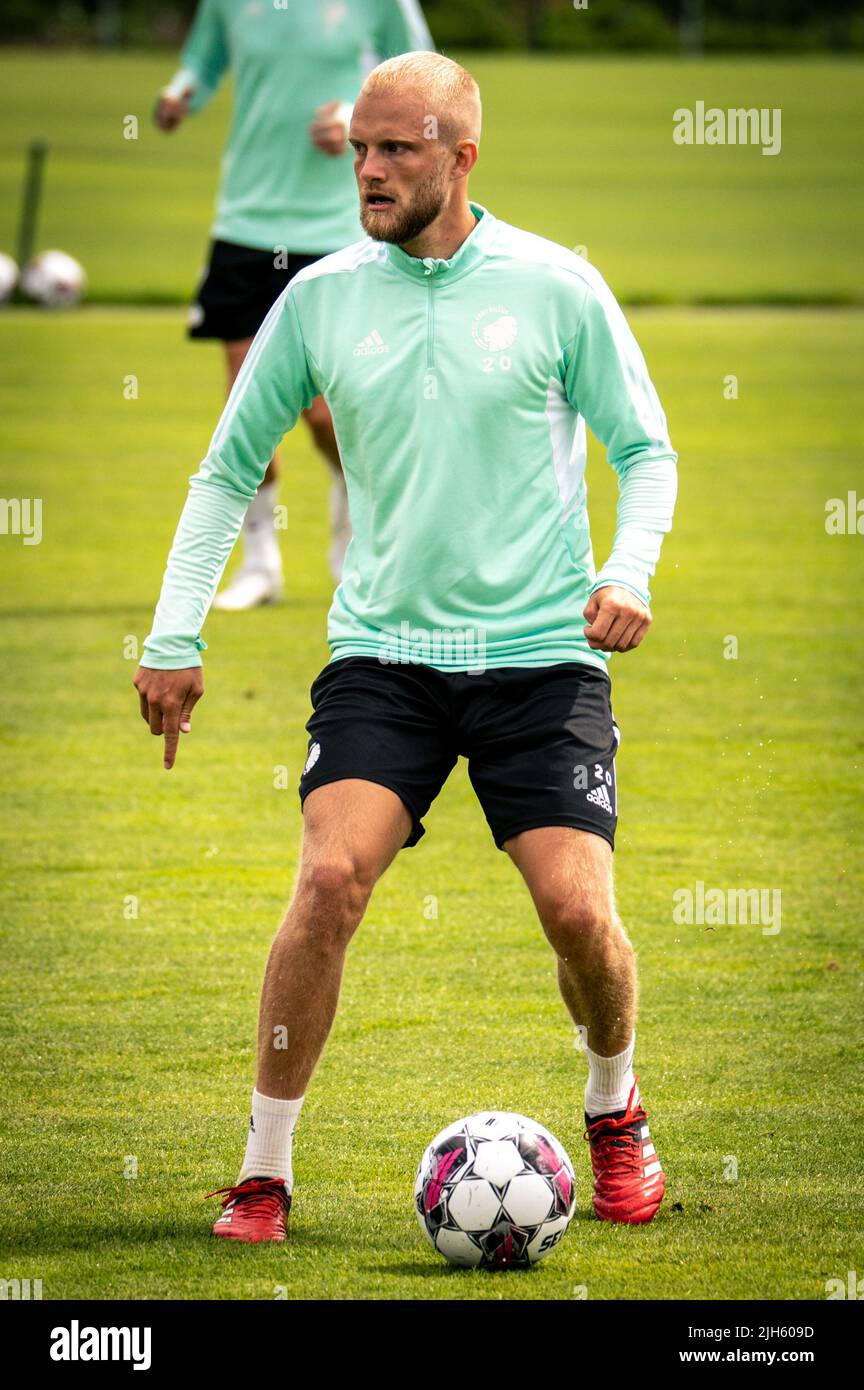 Copenhagen, Denmark. 14th, July 2022. Nicolai Boilesen of FC Copenhagen ...