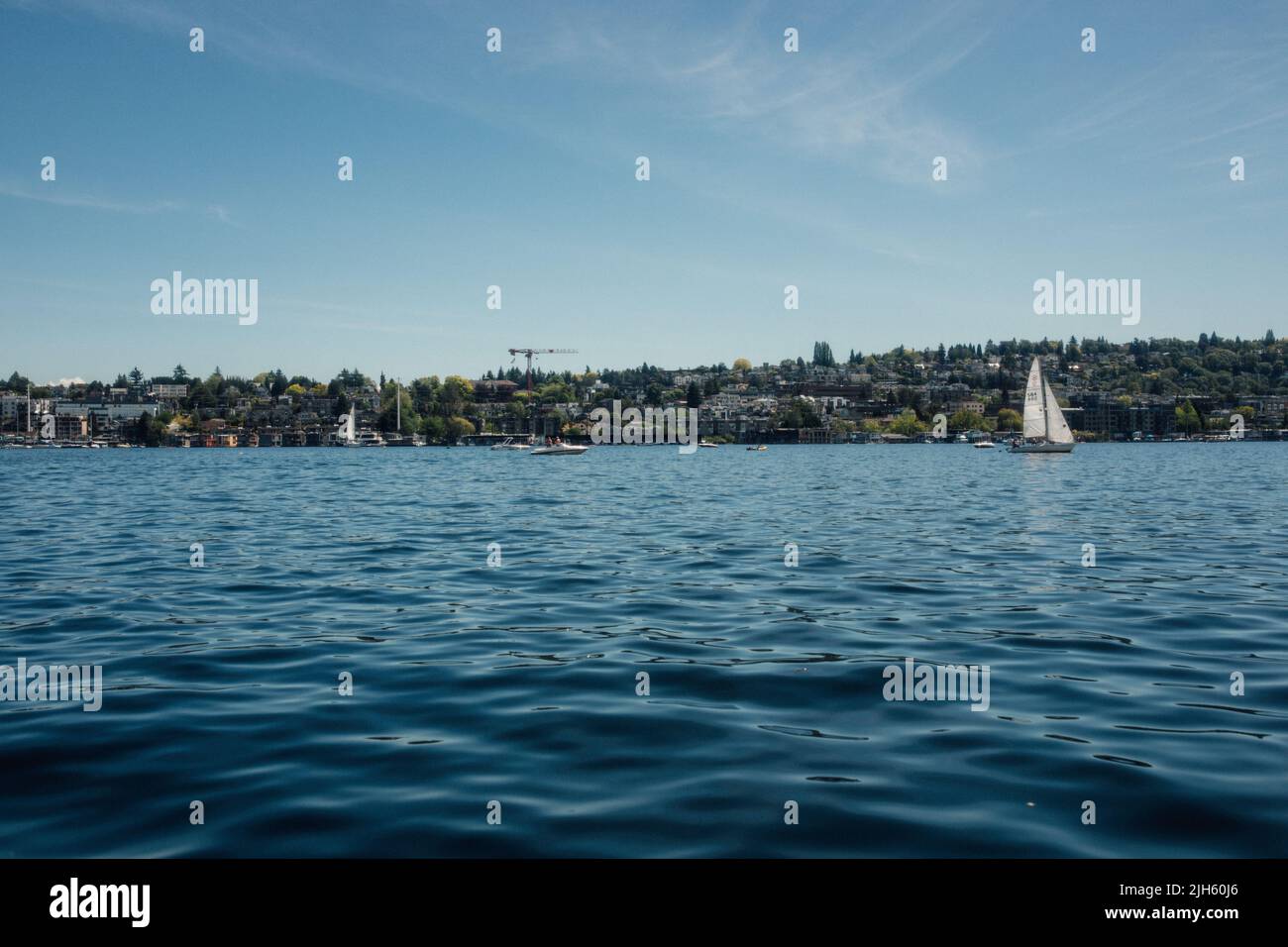 Boating on lake union hi-res stock photography and images - Alamy
