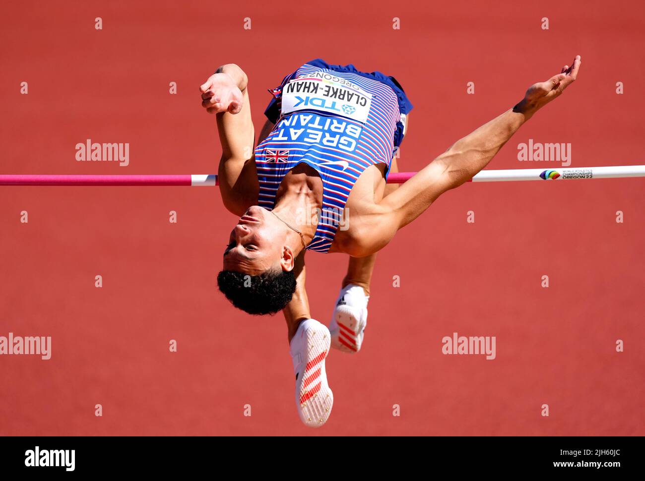 Great Britain's Joel Clarke-Khan during the Men's High Jump ...