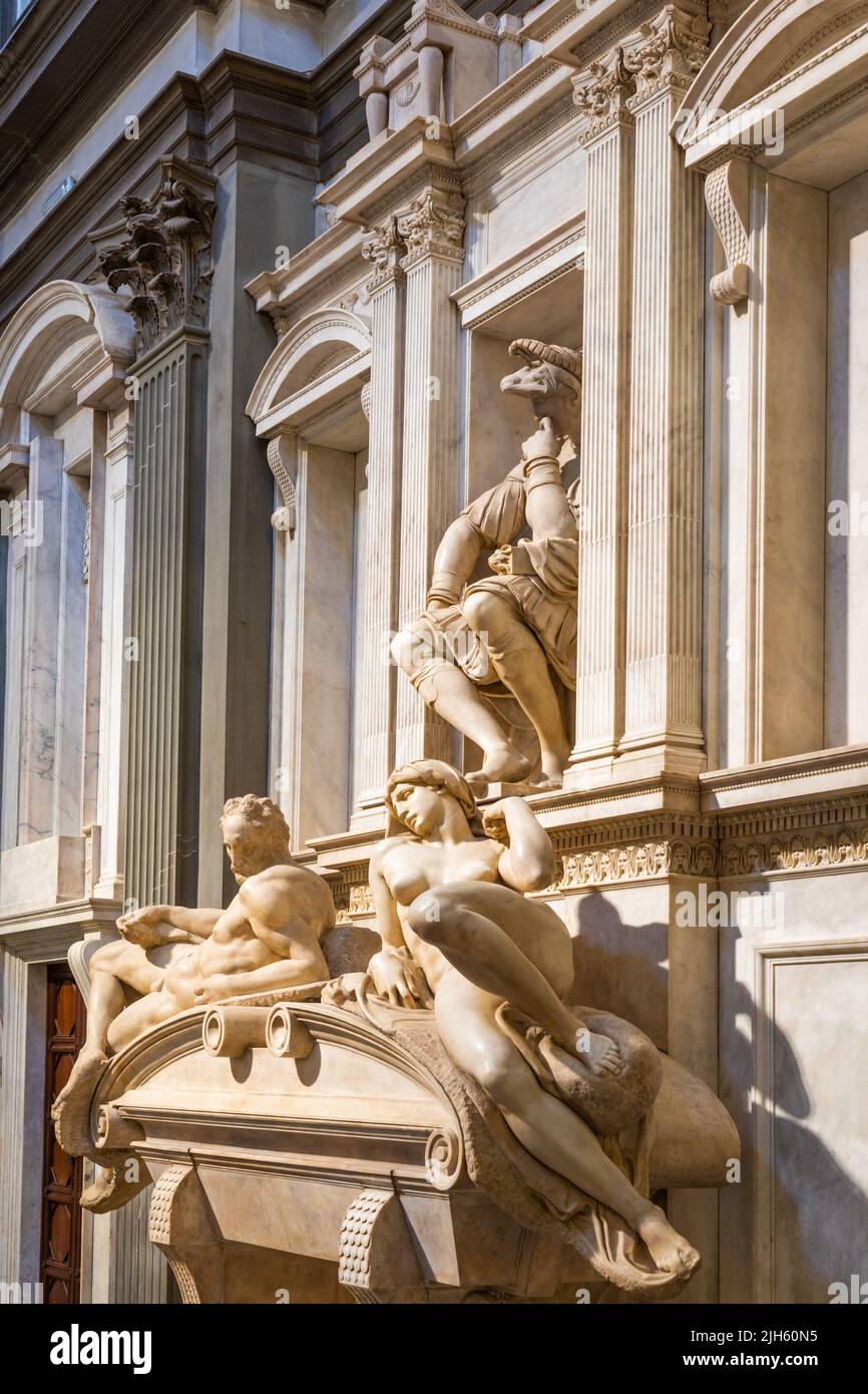 Florence, Italy - circa July 2021. Medici Chapels interior - Cappelle ...