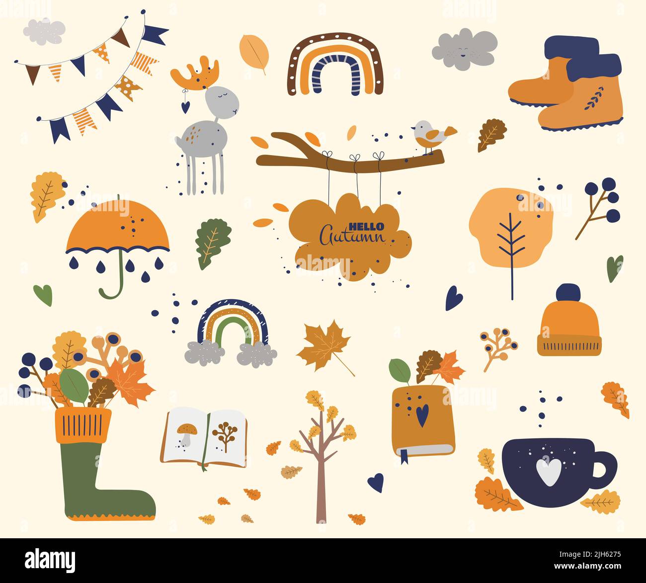 Cartoon umbrella hat hi-res stock photography and images - Alamy