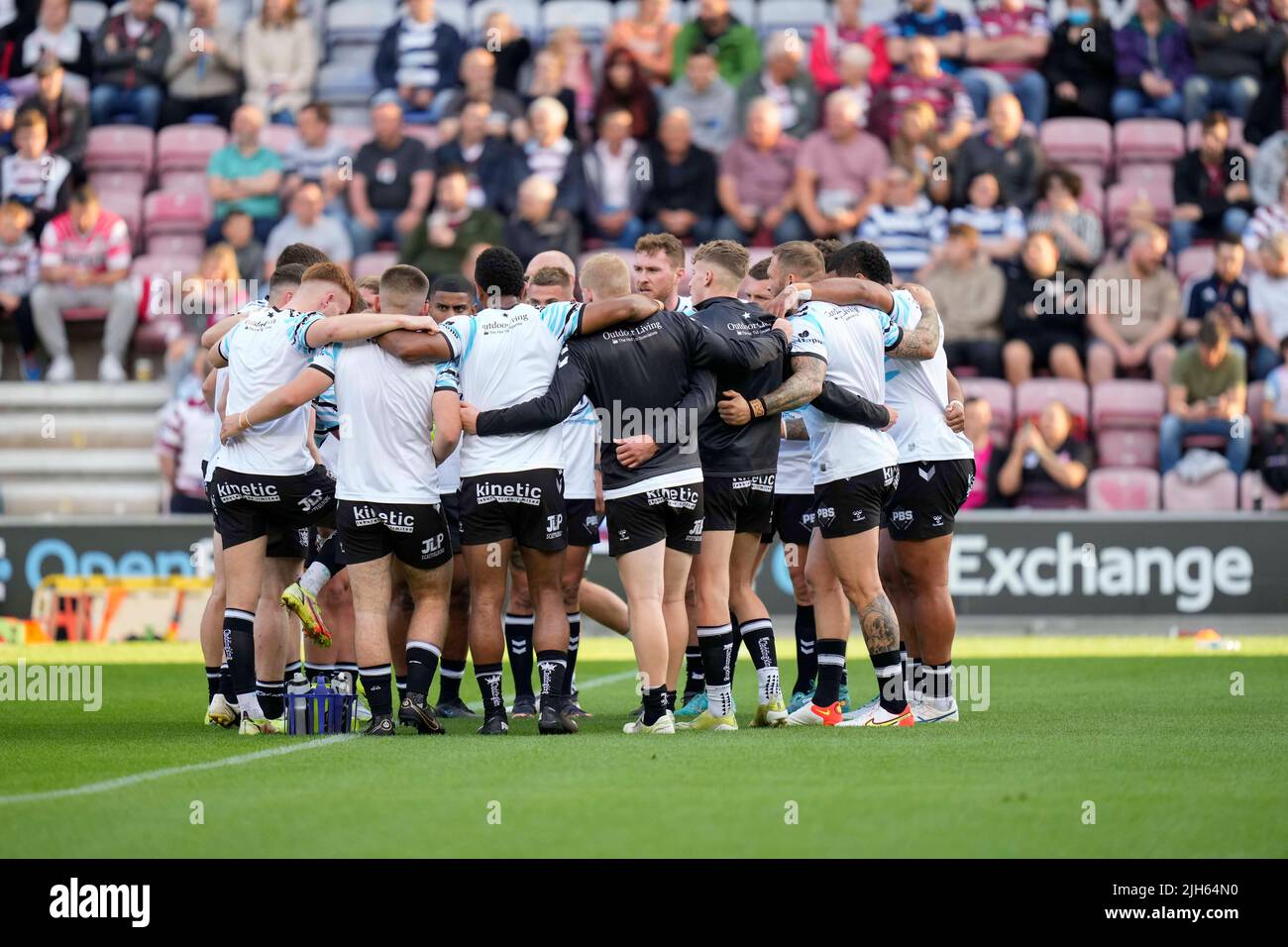 Hull FC players before the game Stock Photo - Alamy