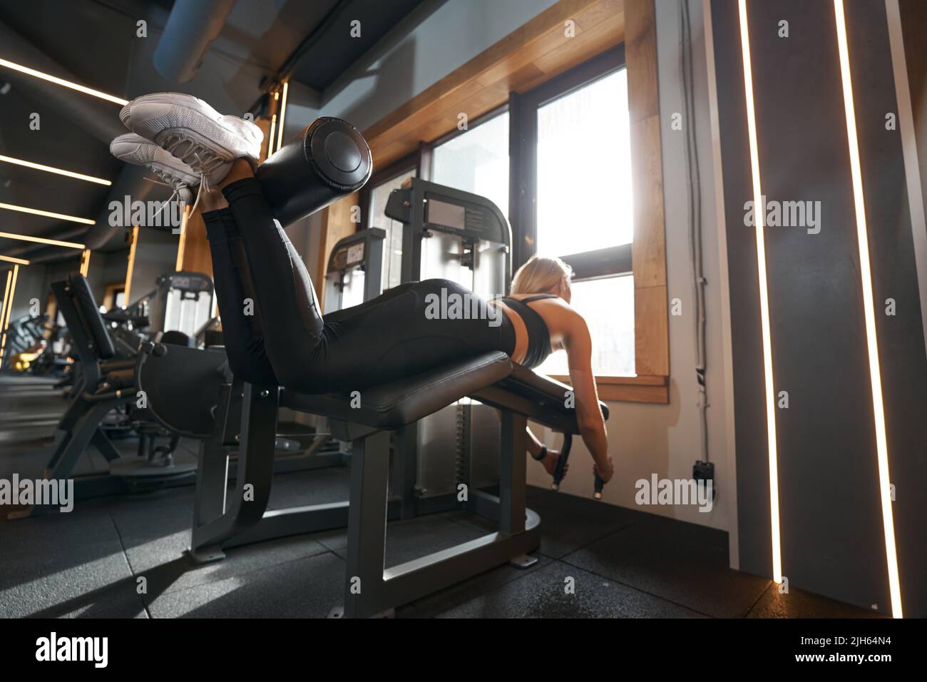 Hamstring exercise hi-res stock photography and images - Alamy